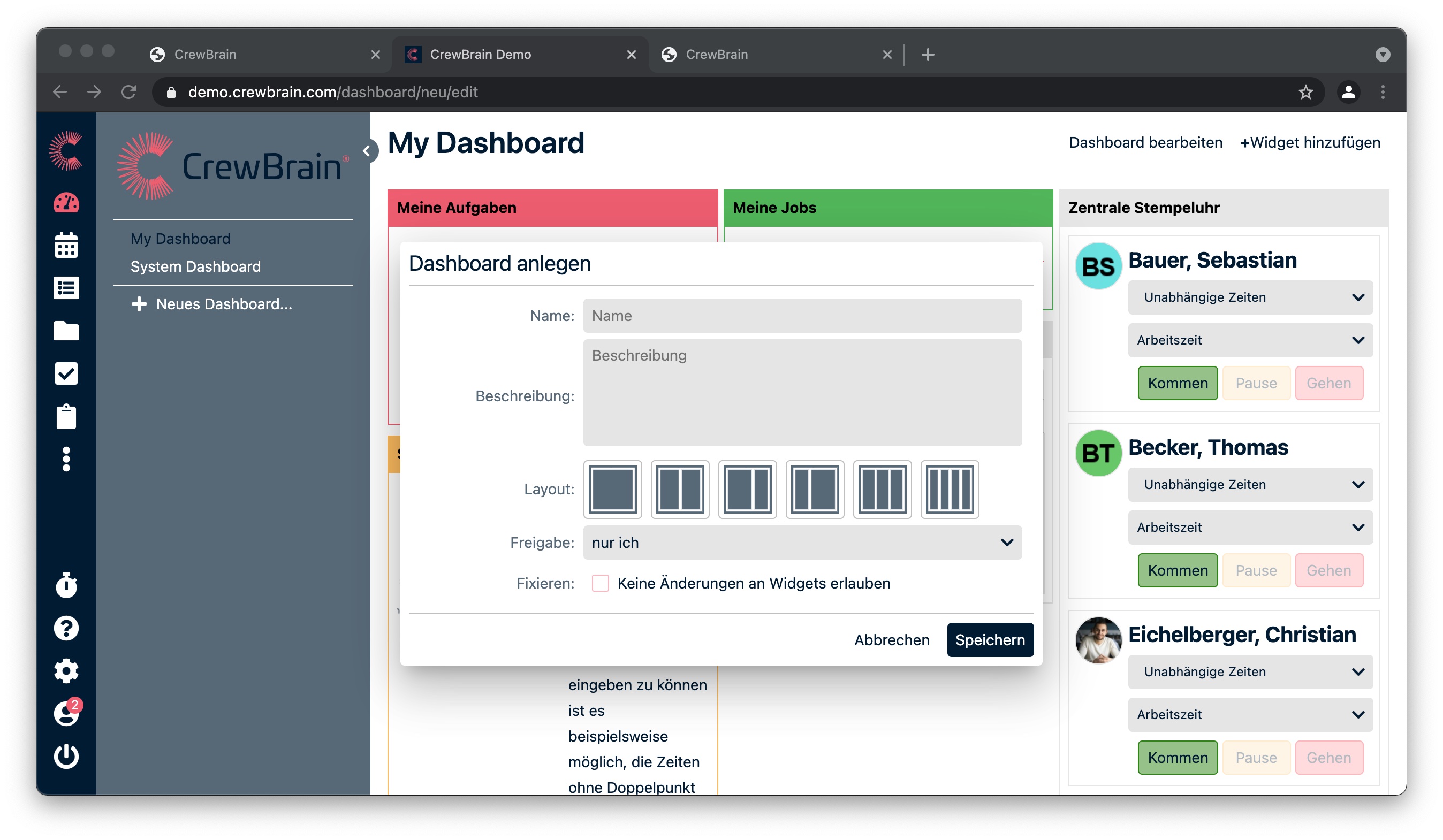 Dashboard | CrewBrain Wiki